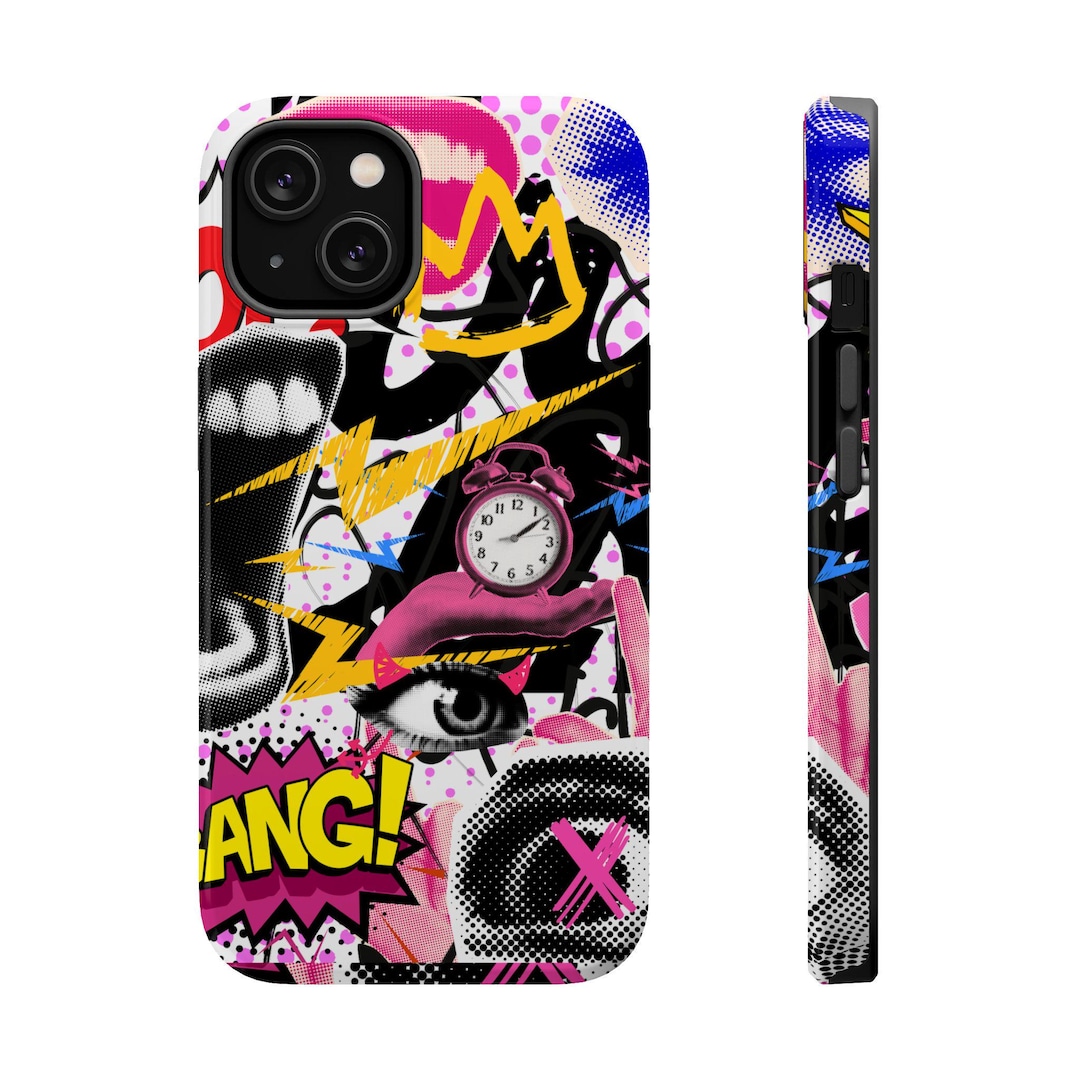 Pop Art Magnetic Tough Cases | Funky Phone Cover, Retro Style, Gift for ...