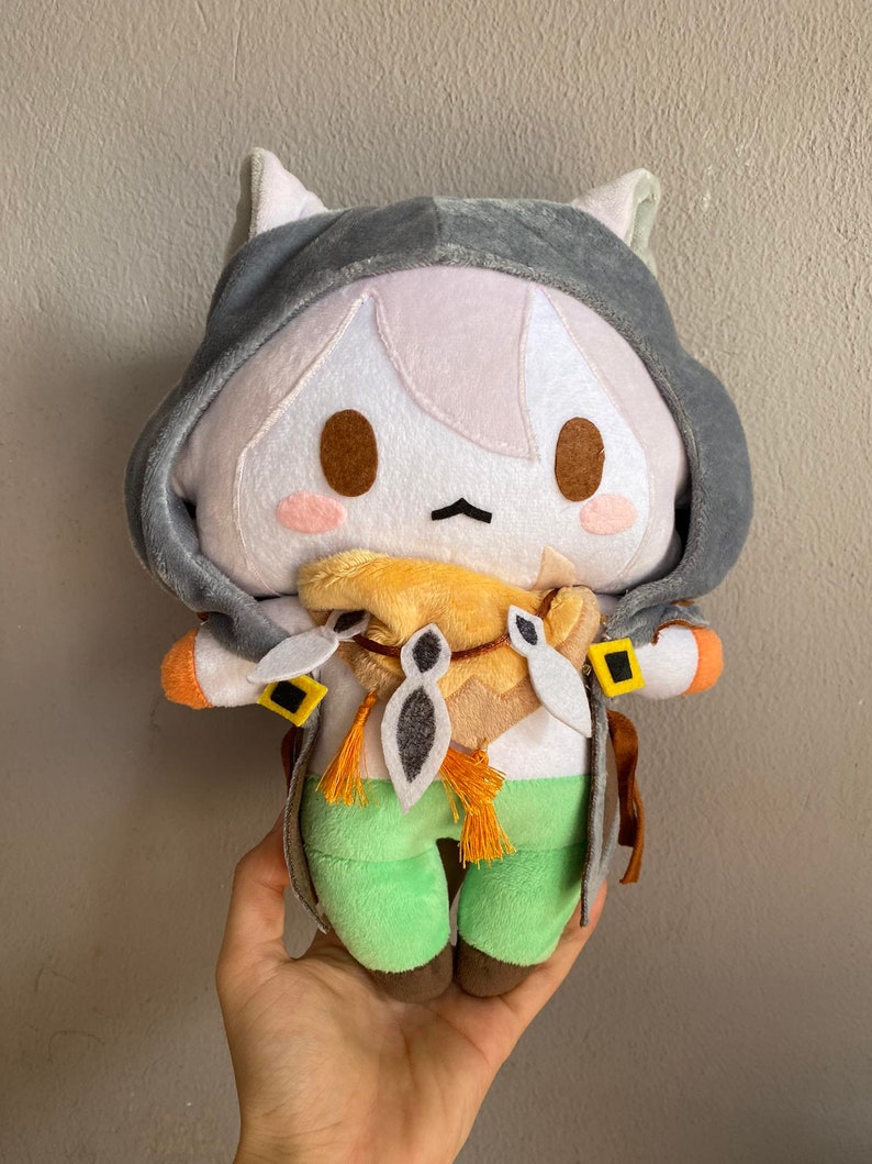 Razor Plush Razor Genshin Impact Pluahie Razor Stuffed Doll - Etsy