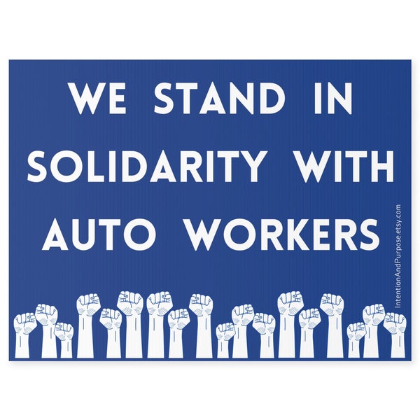 Solidarity Sign - Etsy
