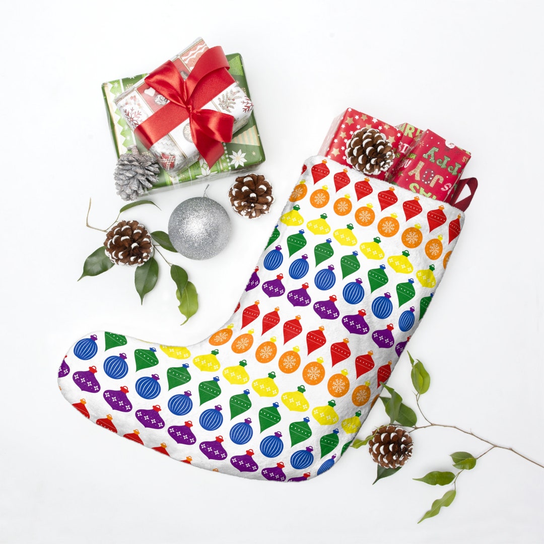 LGBTQ Inclusive Christmas Stocking, LGBTQ Youth, Gay Home Decor ...