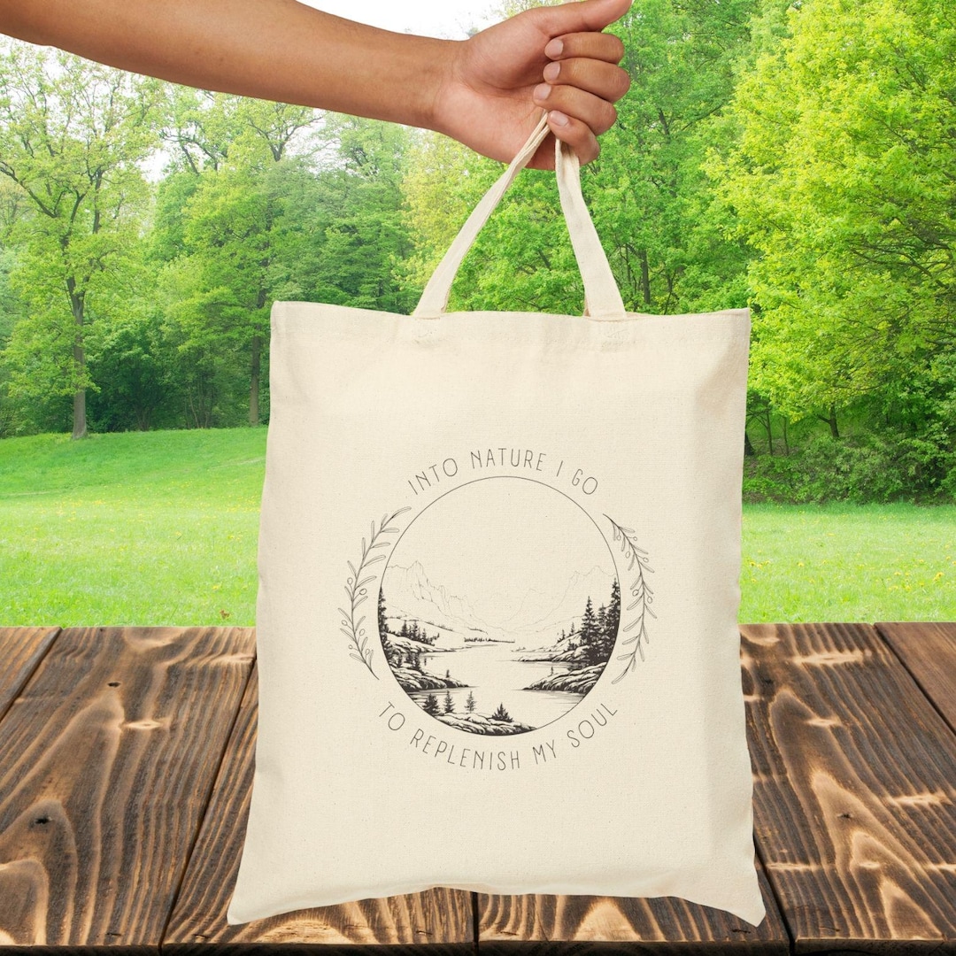 Love of Nature Tote Bag, Earth Day Gift, Nature Lover Gear, Renewal in ...