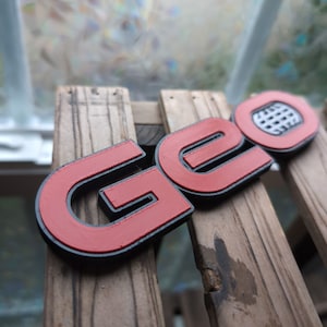 Customizable 3d-printed Geo Emblem for Vehicles - Weather-resistant Car ...