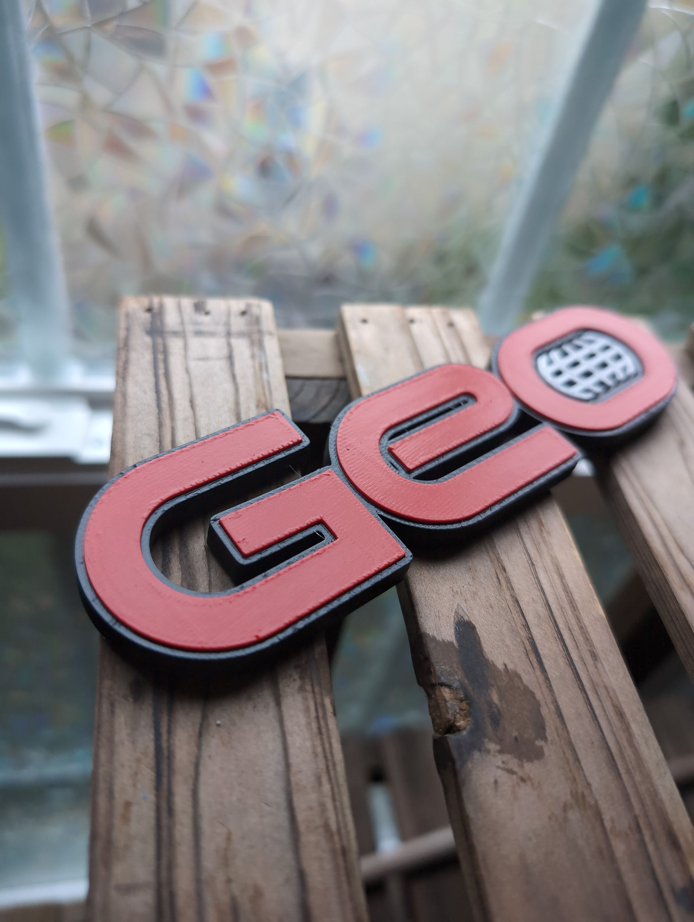 Customizable 3d-printed Geo Emblem for Vehicles Weather-resistant Car ...