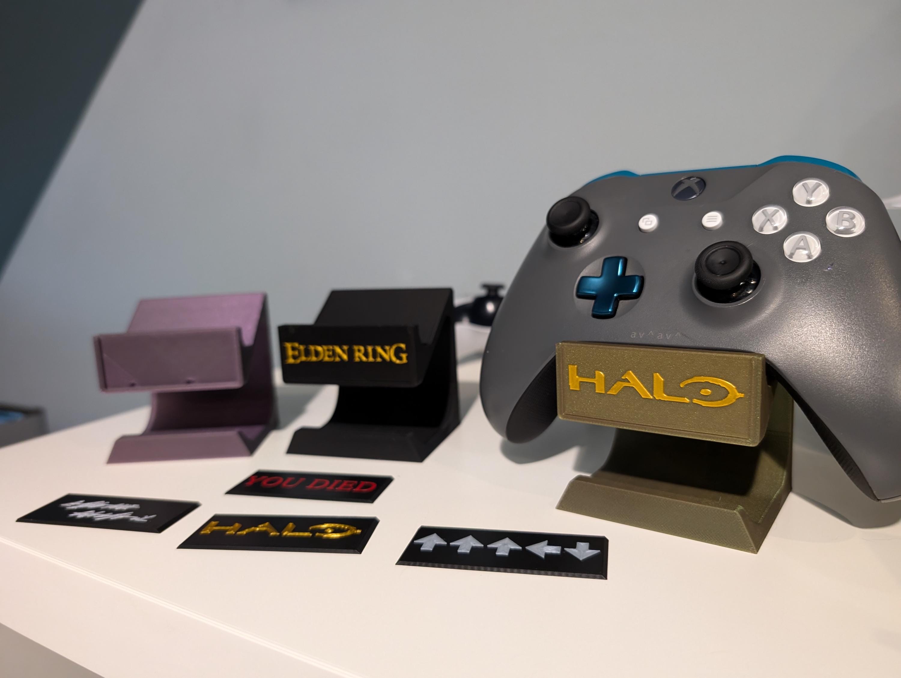 Universal 3d-printed Gaming Controller Stand With Customizable ...