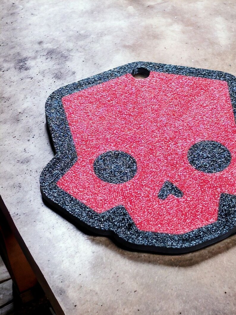 Helldivers 2 Skull Emblem Keychain Gold or Red Gamer Gift Custom Video ...
