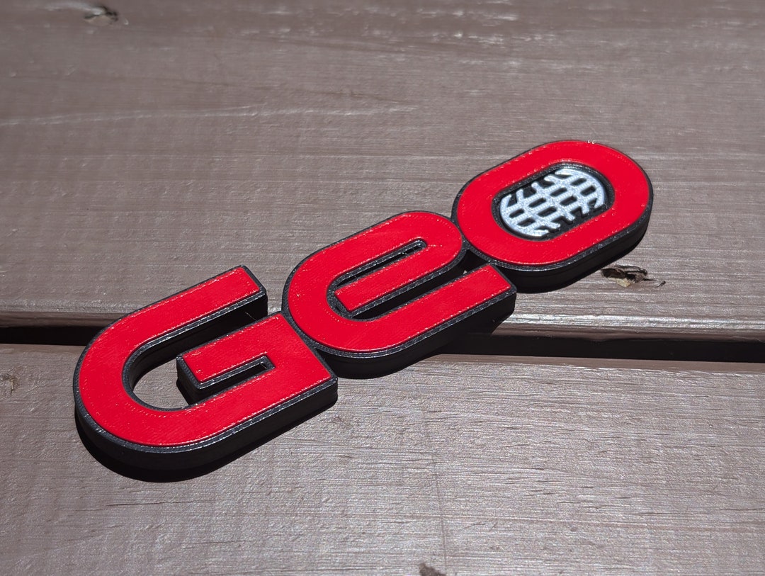 Customizable 3d-printed Geo Emblem for Vehicles - Weather-resistant Car ...