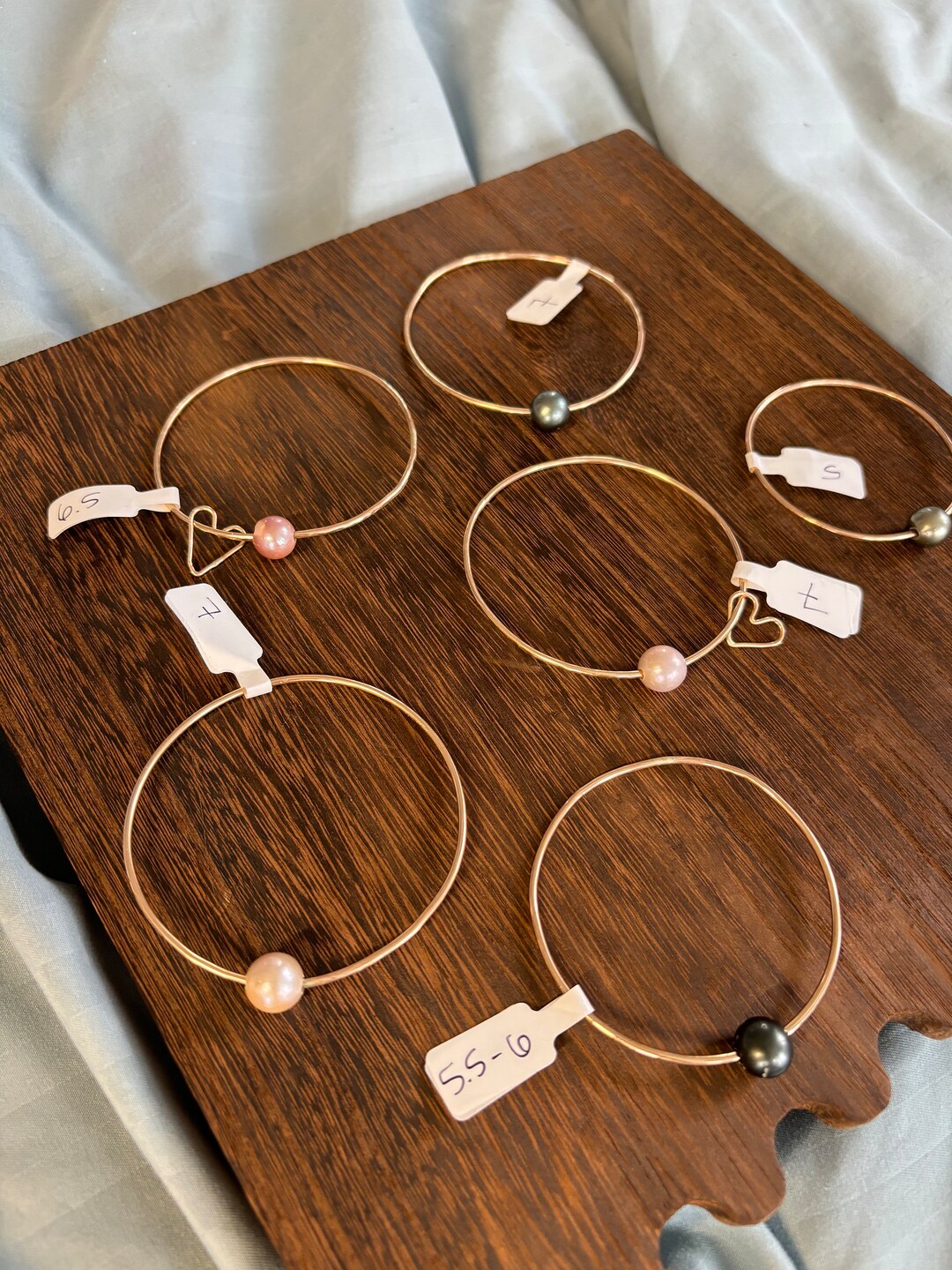 Custom Hawaii Style Bangles in 14k Gold Fill - Etsy