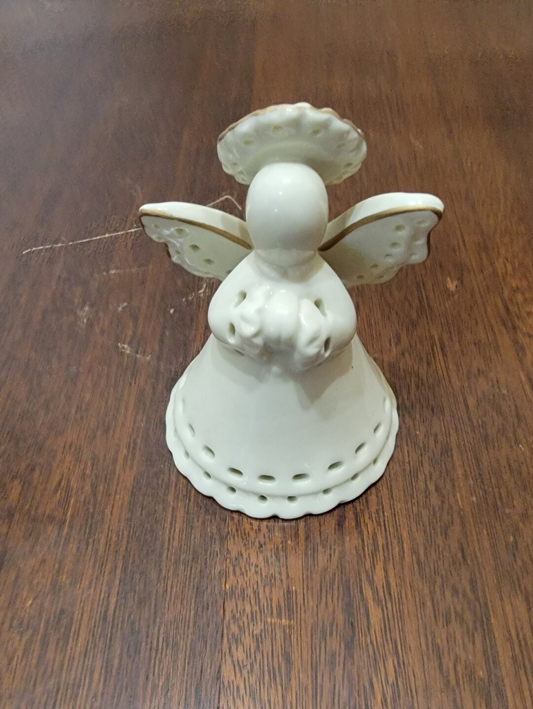 Vintage Porcelain Angel Bell - Etsy