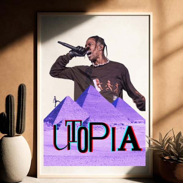 Travis Scott Utopia Poster - Etsy Canada