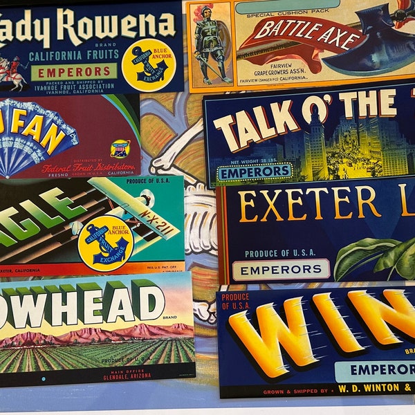 Original Crate Label - Etsy