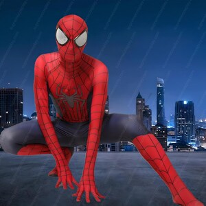 TASM 2 the Amazing Spiderman 2 Suit Cosplay Costume (ADULT) - Etsy