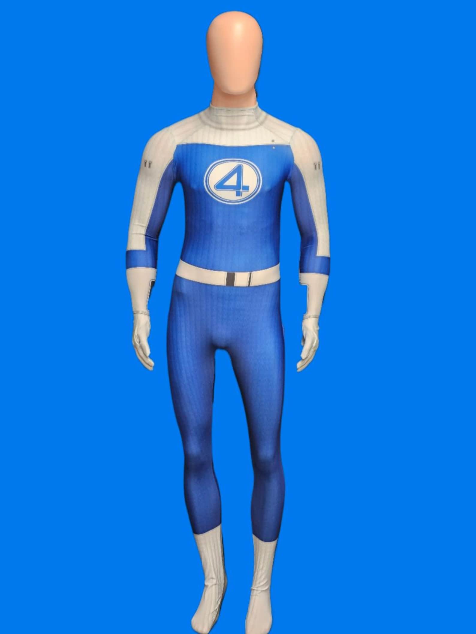 Fantastic Four Suit Johnny Storm Costume Human Torch F4 Cosplay - Etsy