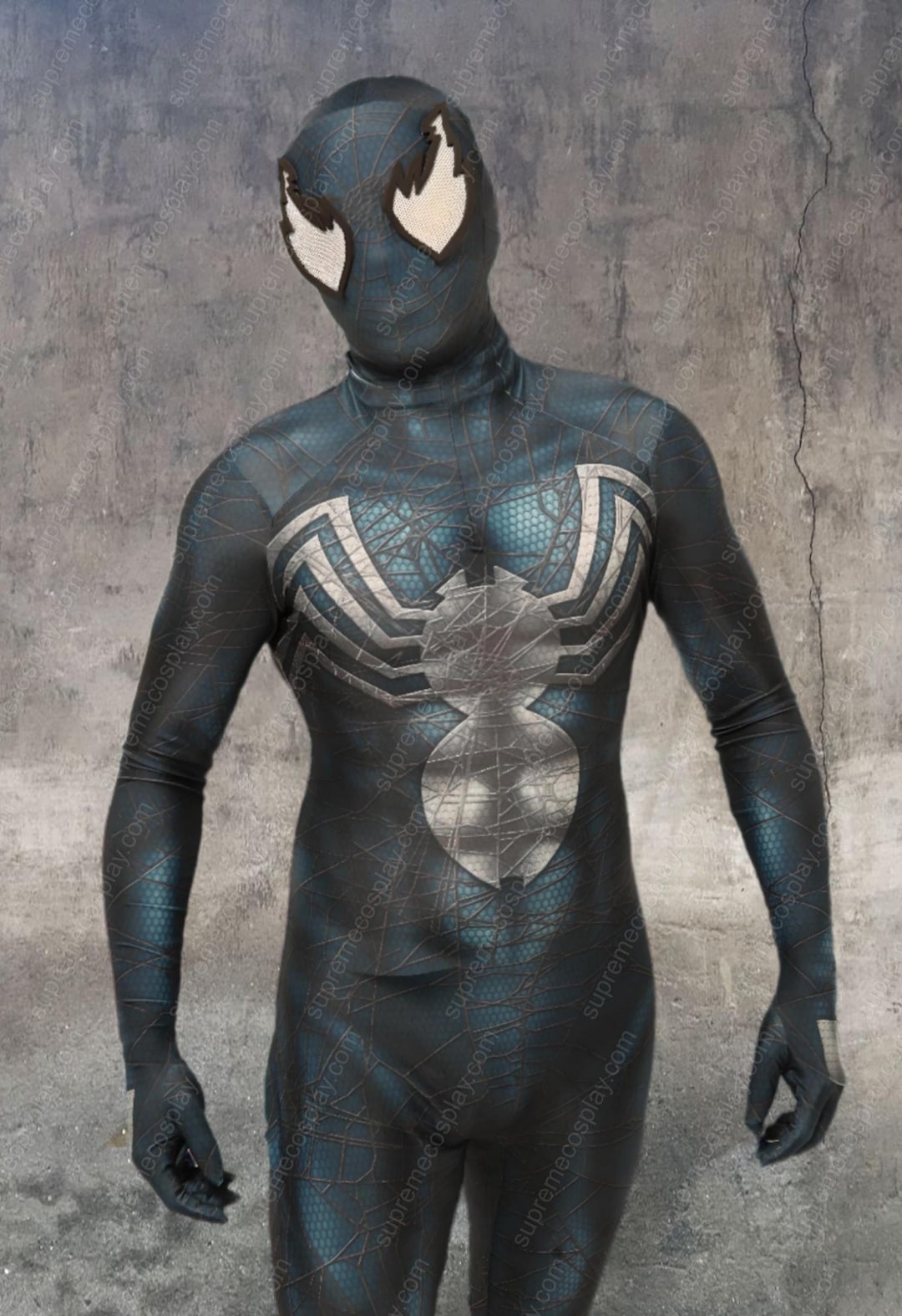 Venom Suit Spider Cosplay Costume Detachable Mask - Etsy