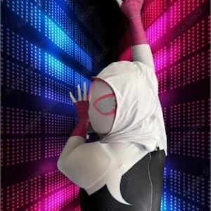 Gwen Stacy Spider Gwen Ghost Spider Costume Cosplay - Etsy