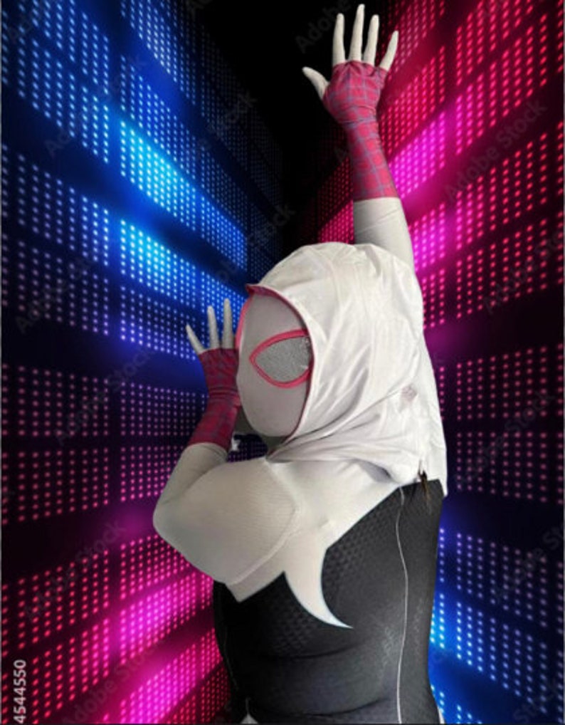 Gwen Stacy Spider Gwen Ghost Spider Costume Cosplay - Etsy