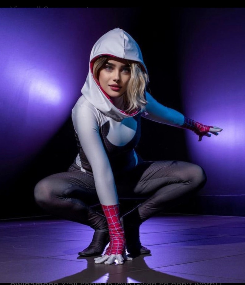 Gwen Stacy Spider Gwen Ghost Spider Costume Cosplay Etsy