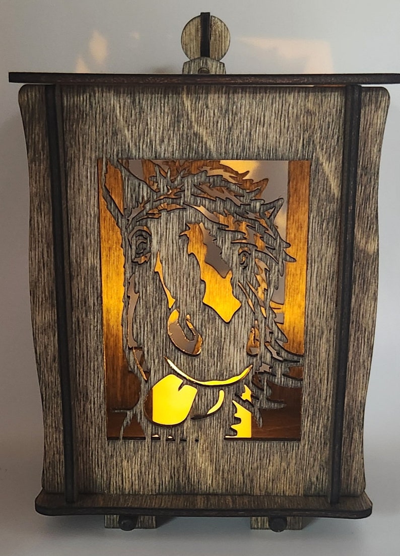 Indoor Interchangeable Lantern-horse Led Tealight Candle Holder ...