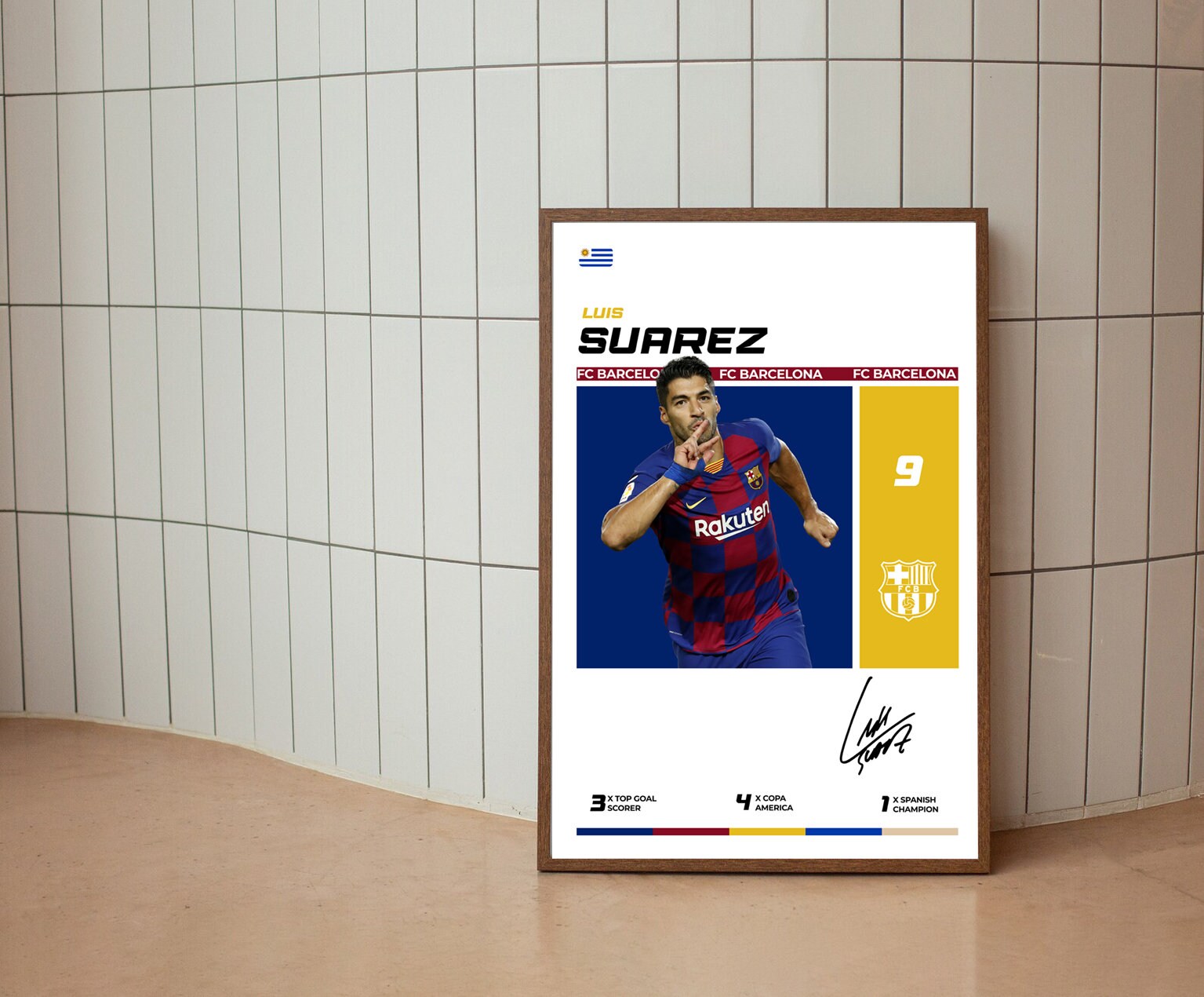 Luis Suarez Poster, Minimalist Poster, Sports Poster, Wall Art, Wall ...