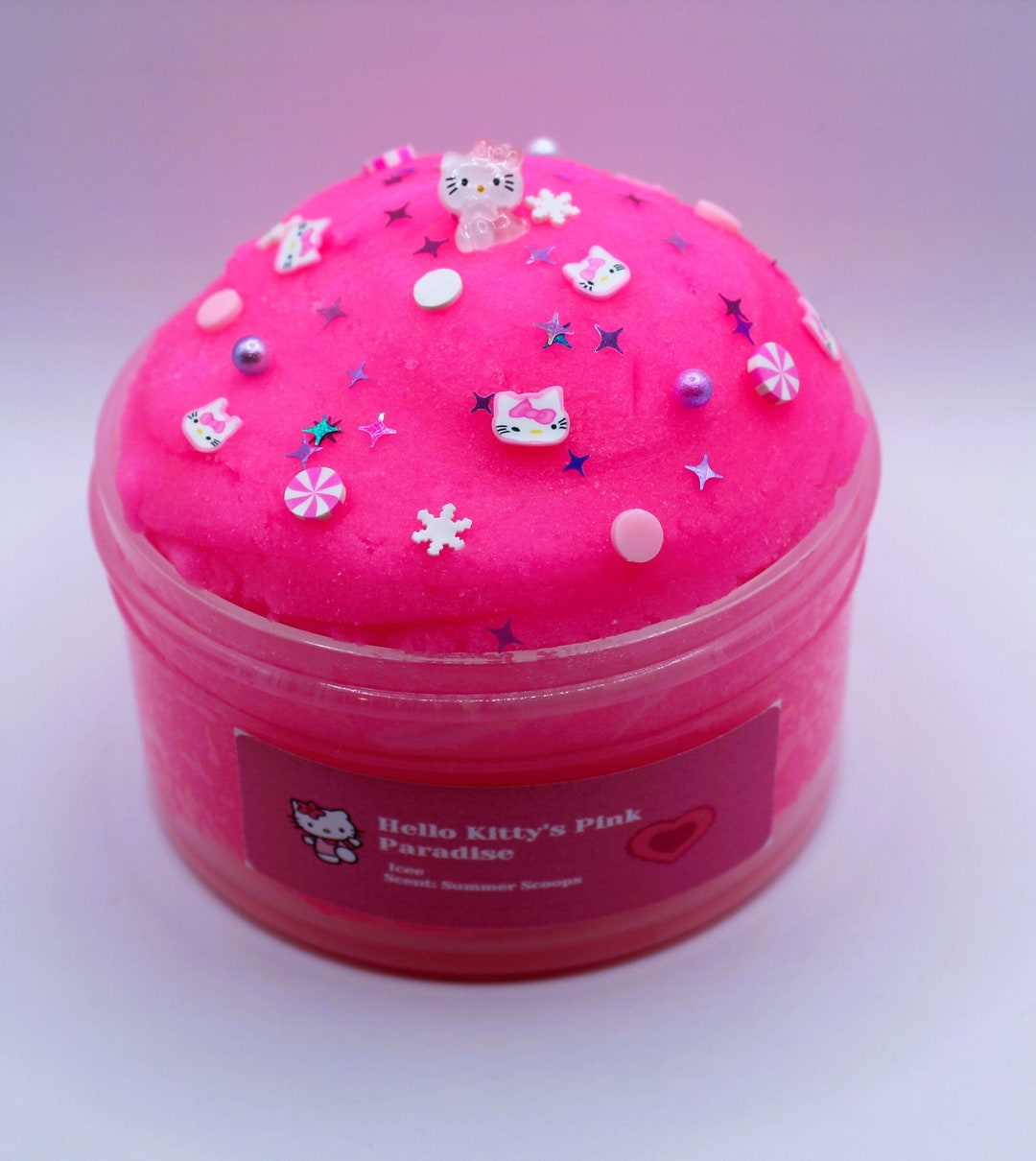 Kitty's Pink Paradise Slime Icee Slime Scented Gift Stocking Stuffers ...