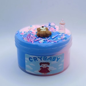 Cry Baby Cloud Slime: Melanie Martinez Inspired, Cotton Candy Scented ...