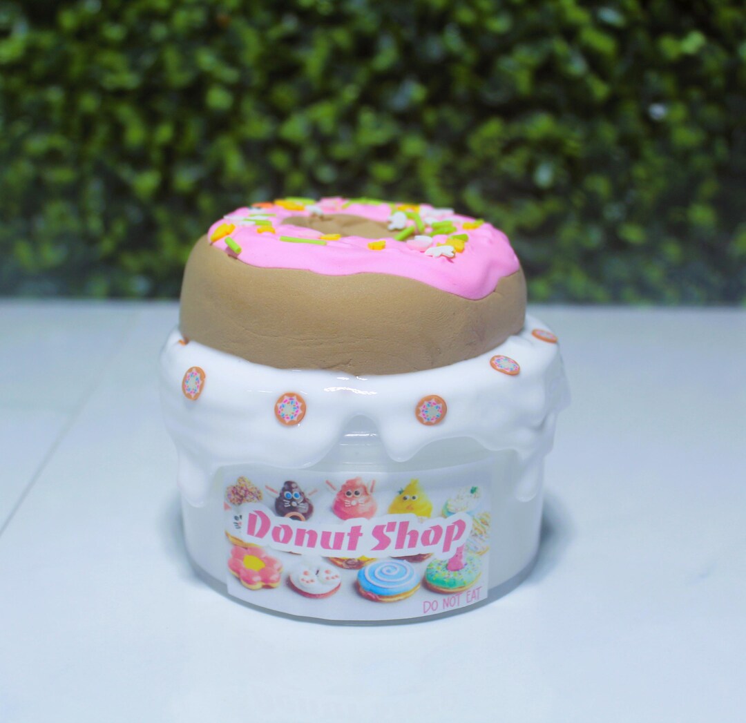 Donut Shop Slime ~ DIY ~ Easter ~ Good Vibes Slime ~ Slime Shop - Etsy
