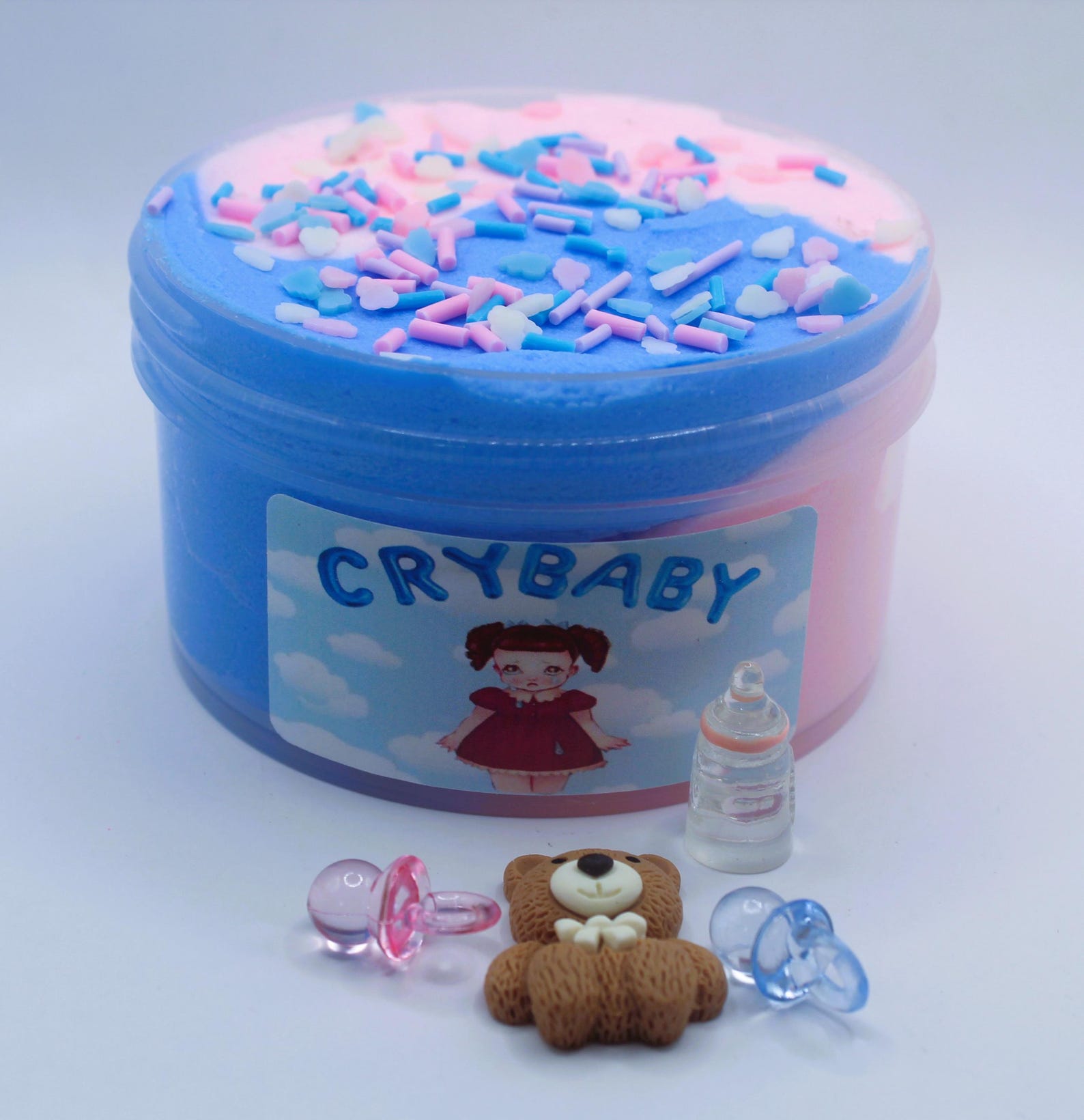 Cry Baby Cloud Slime: Melanie Martinez Inspired, Cotton Candy Scented ...