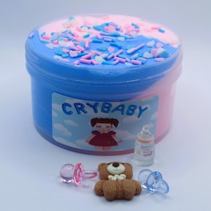 Cry Baby Cloud Slime: Melanie Martinez Inspired, Cotton Candy Scented ...