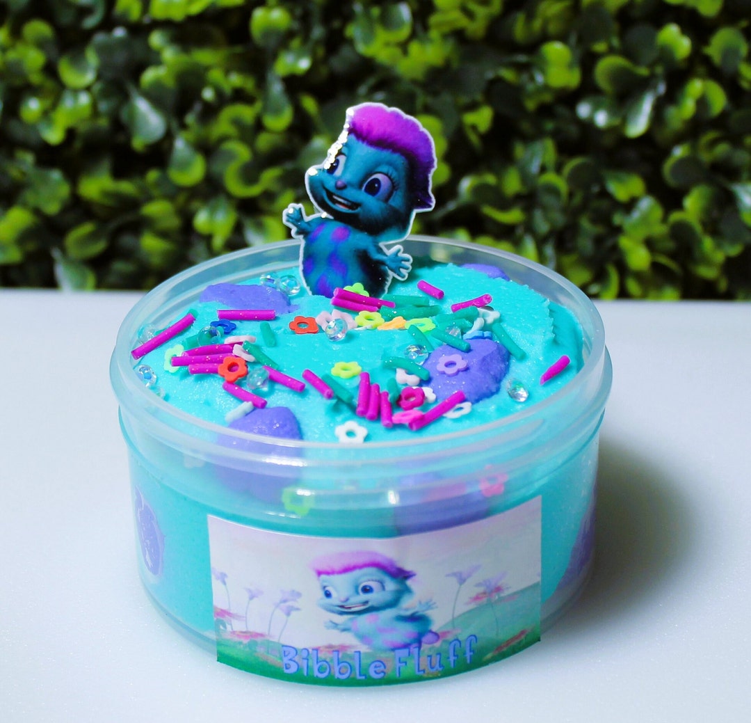 Bibble Fluff Slime - Cloud Cream - Scented - Barbie - Mermaidia - Teal ...