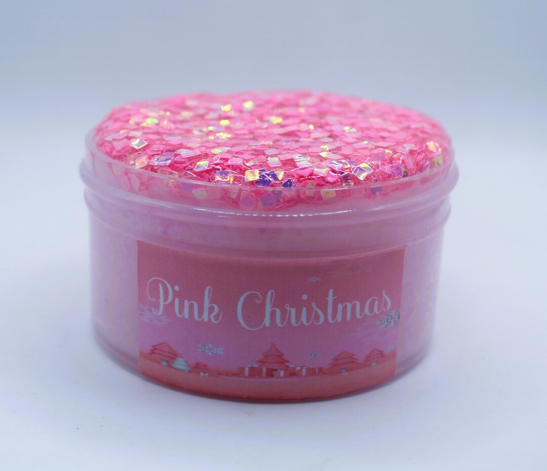Pink Christmas Icee Slime Slime Shop Good Vibes Slime Holiday - Etsy
