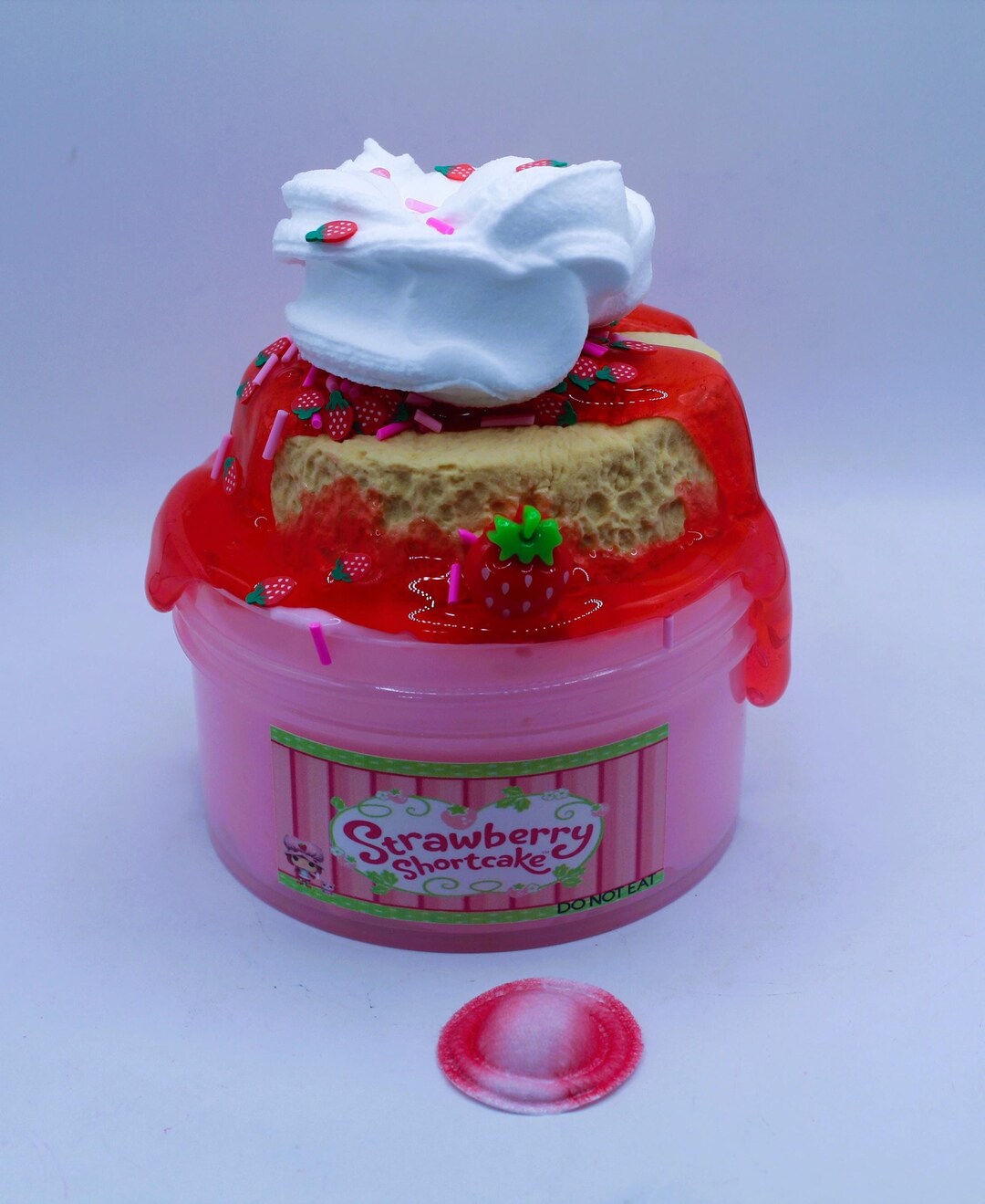 Strawberry Shortcake DIY Slime ~ Slime Shop ~ Good Vibes Slime - Etsy