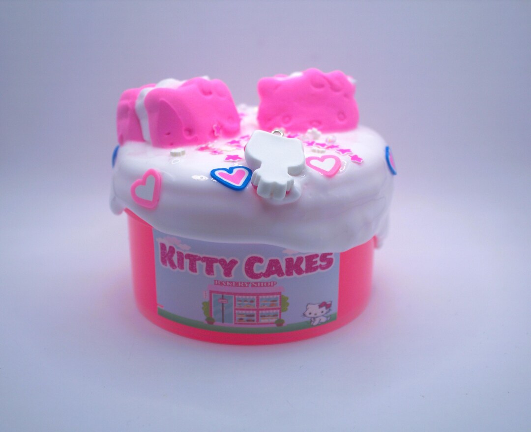 Kitty Cakes DIY Slime Kit: Fruity Cereal Scented Jelly Slime - Etsy