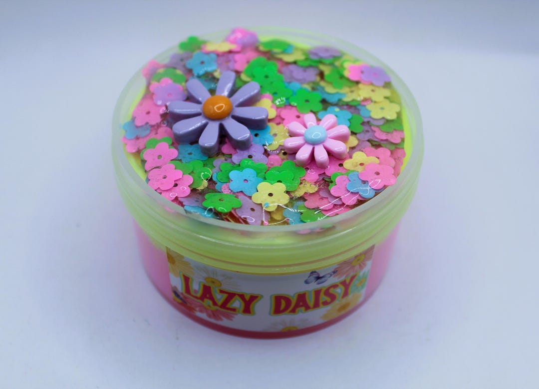 Lazy Daisy ~ Cloud Slime ~ Good Vibes Slime ~ Slime Shop - Etsy