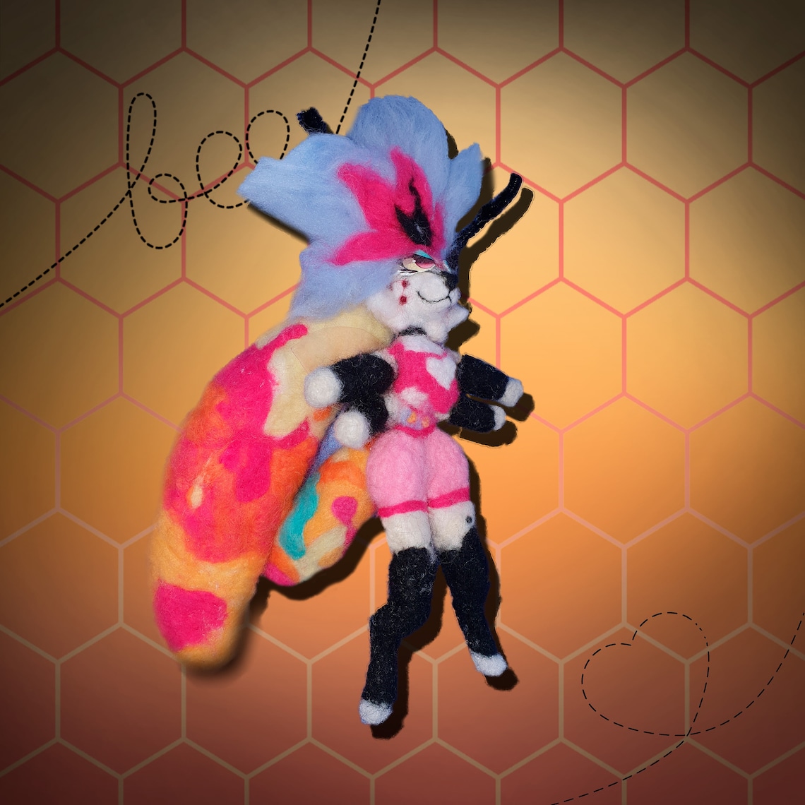 BEELZEBUB PLUSH 10x5 in helluva Boss Helluvaboss Queen - Etsy