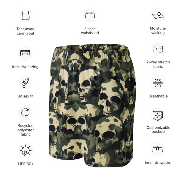 Mens Skull Shorts - Etsy