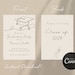 Class of 2025 Graduation Invitation, Minimalist College Commencement ...