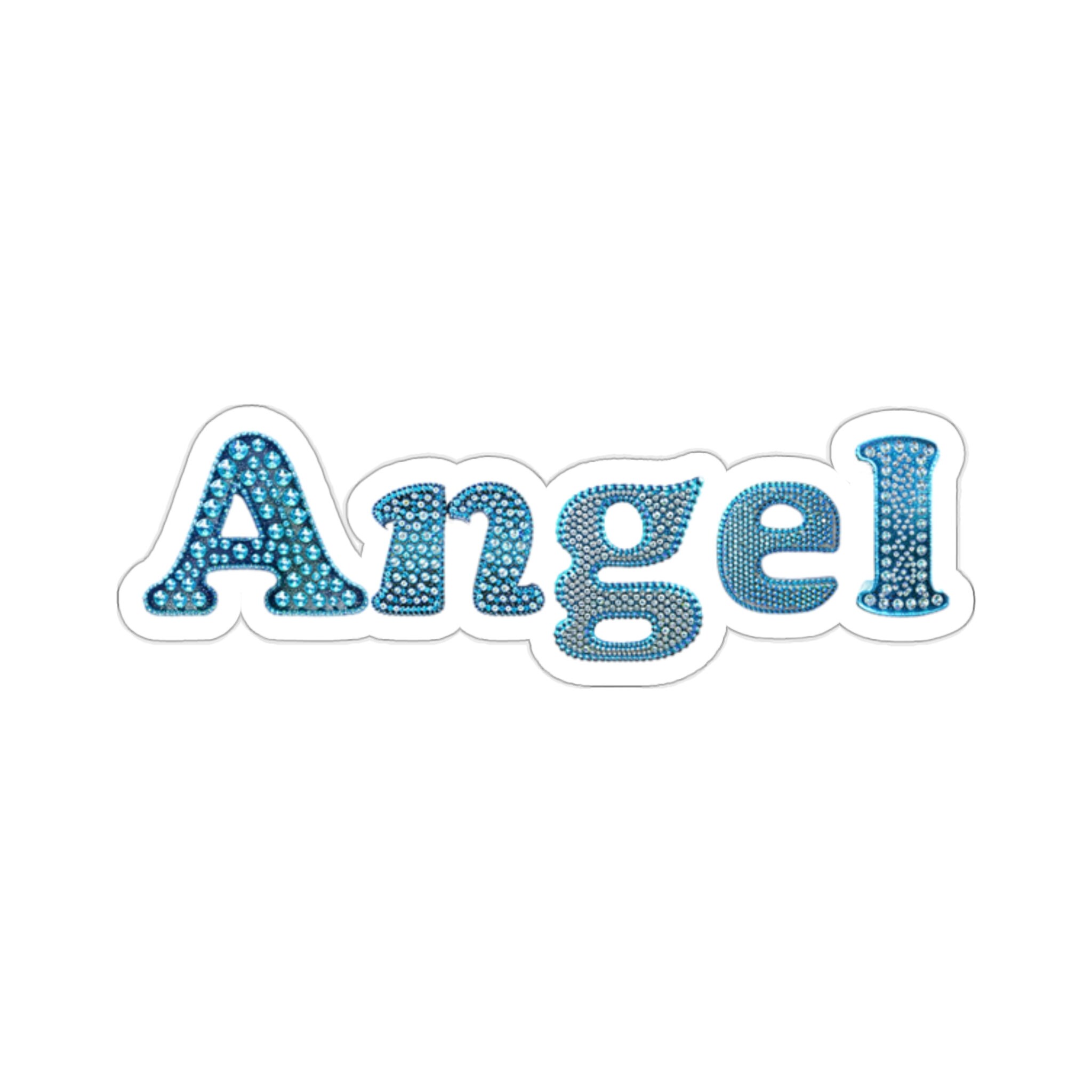 The Name Angel In Glitter