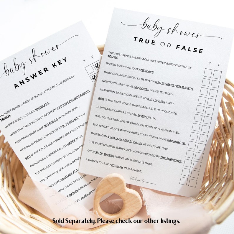 Baby Shower Game Guess Age of Mom and Dad How Old Were the - Etsy Canada