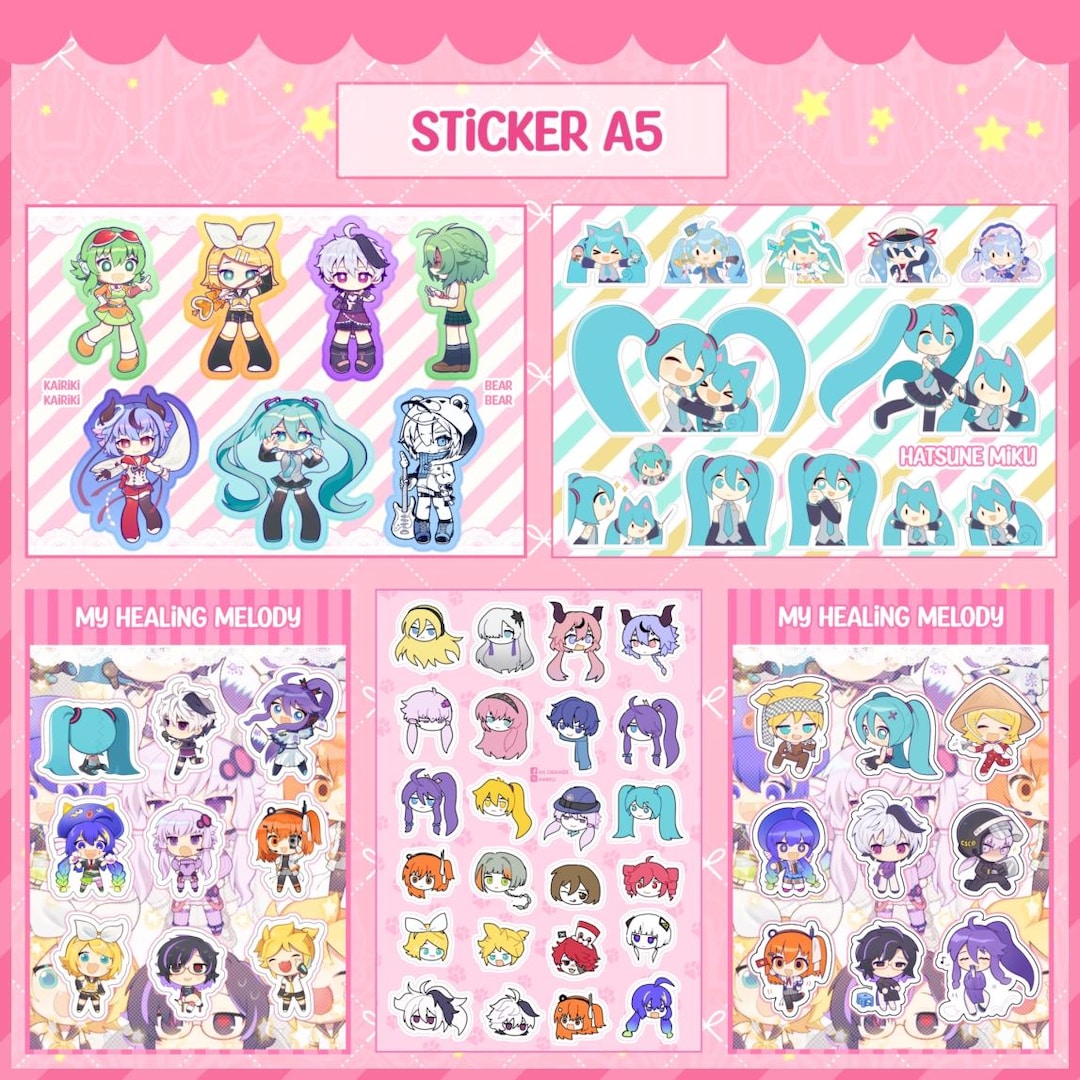 Miku GUMI Vflower Kairibi Bear Gackpo Vocaloid Yukari Una Rei Lily ...