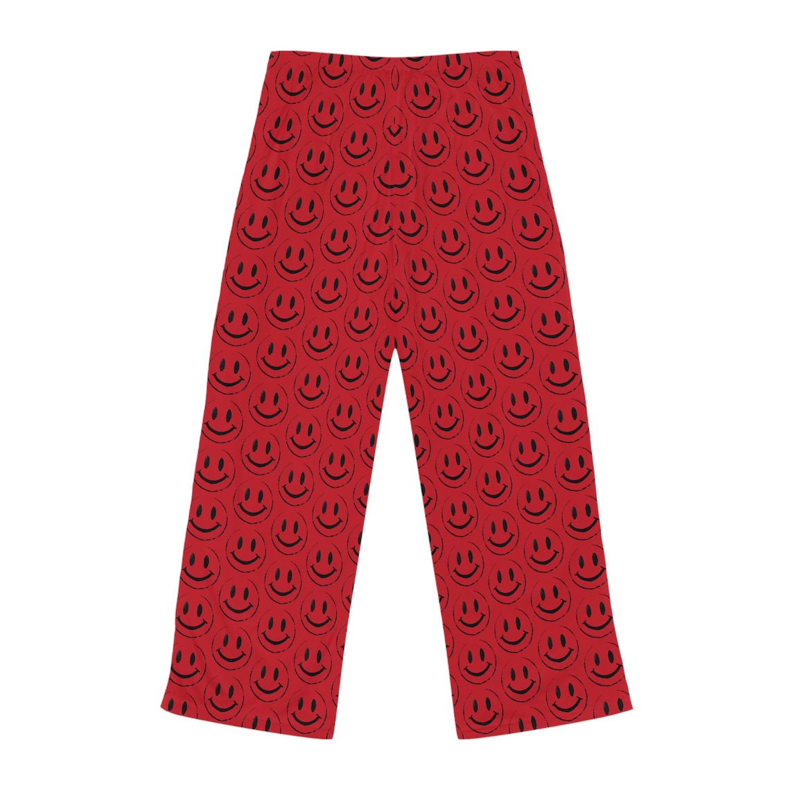 Smiley Face Pajama Pants: Women's Polyester Lounge Bottoms - Etsy