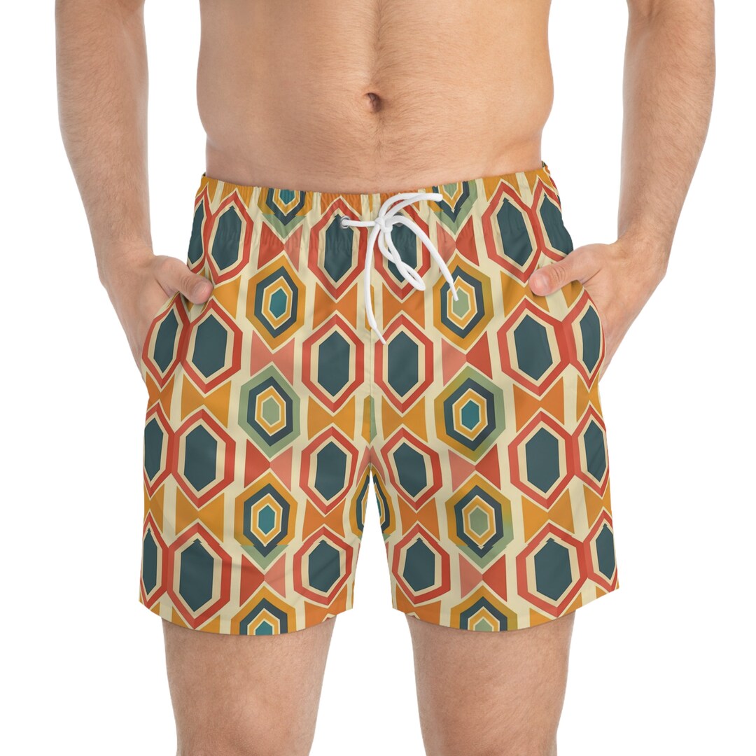Mens Short Swim Shorts | Mens Bathing Suit | Mens Swimming Trunks ...