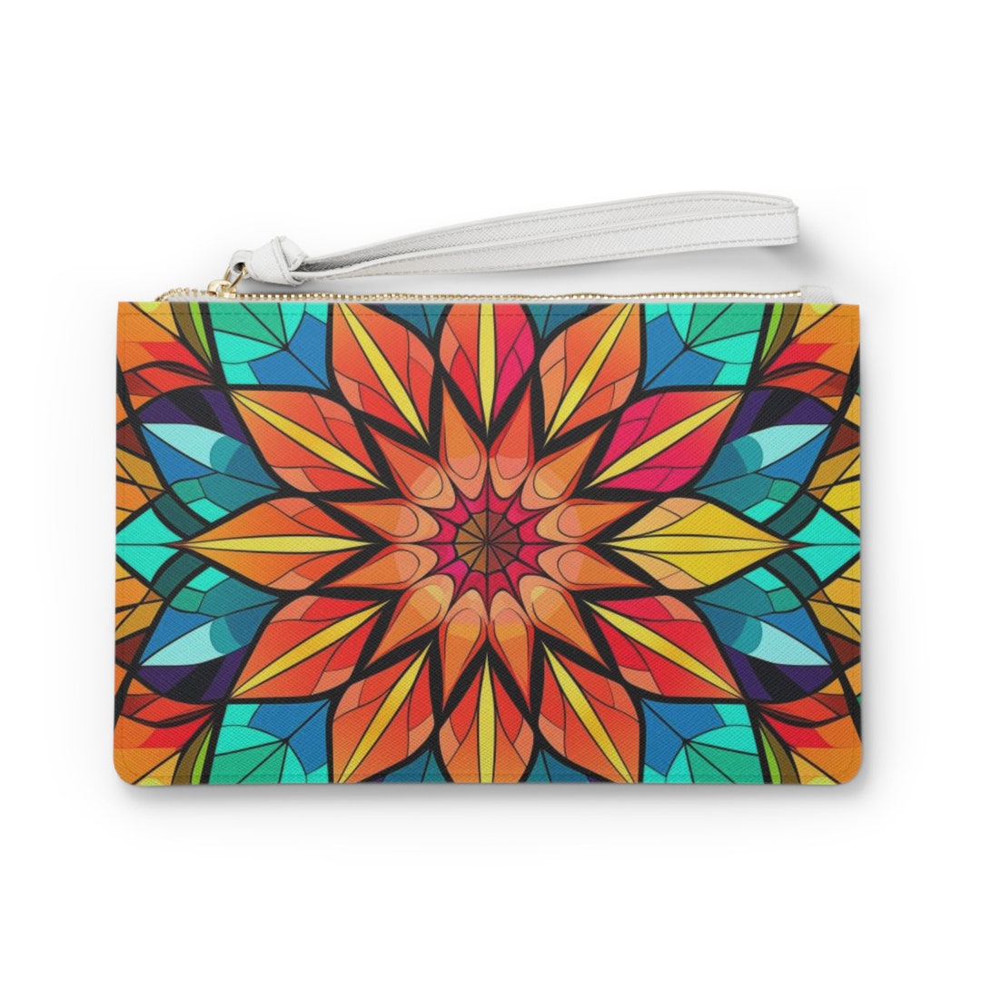 Purse Faux Leather Clutch Cute Wristlet Clutch Purse Fun Wristlet ...