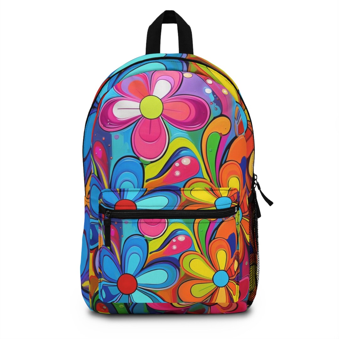 Backpack Travel Bag Book Bag Back to School Fun Travel Bag Carry-on ...