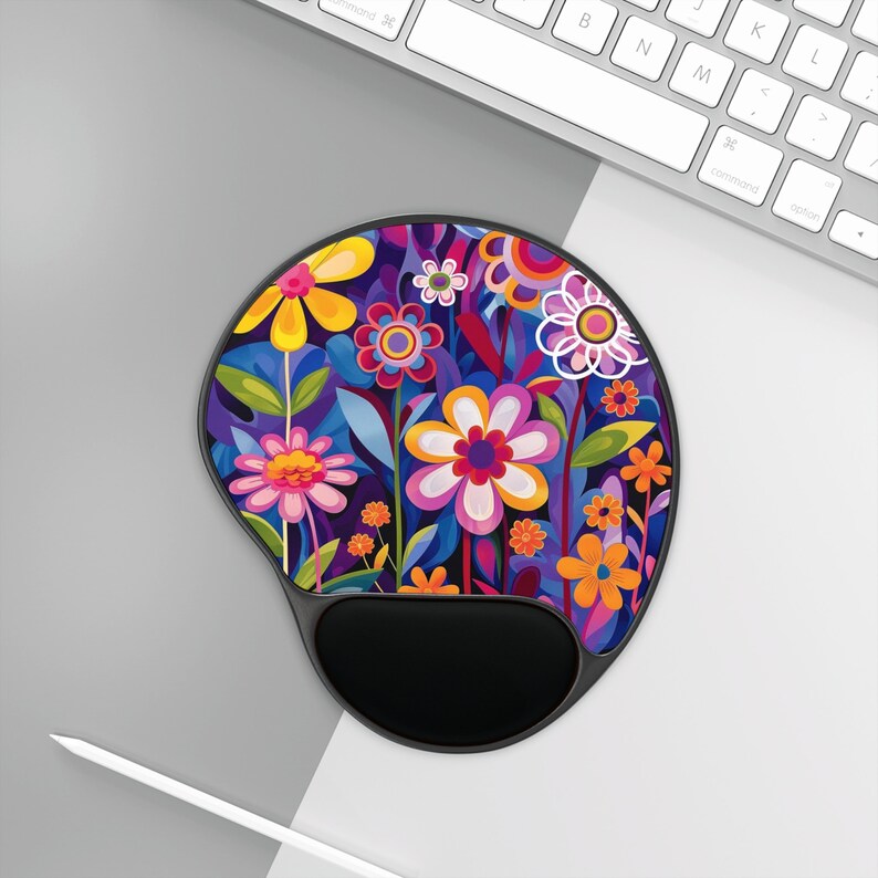 Mouse Pad With Wrist Rest | Desk Accessory | Computer Mouse Pad ...