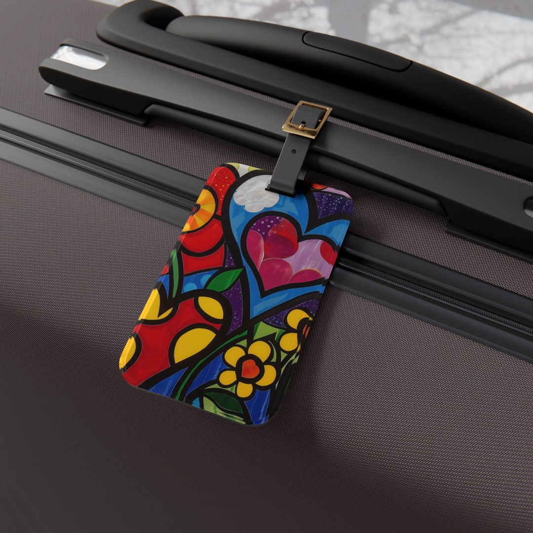 Luggage Tag Backpack Name Tag Suitcase Name Tag Custom Luggage Tag Cute ...