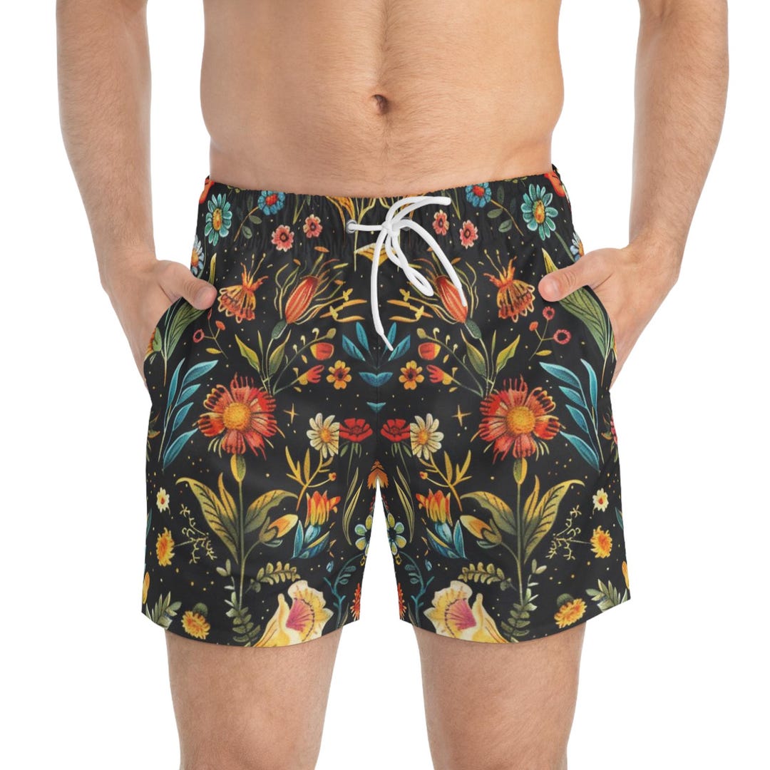 Mens Short Swim Shorts | Mens Bathing Suit | Mens Swimming Trunks ...