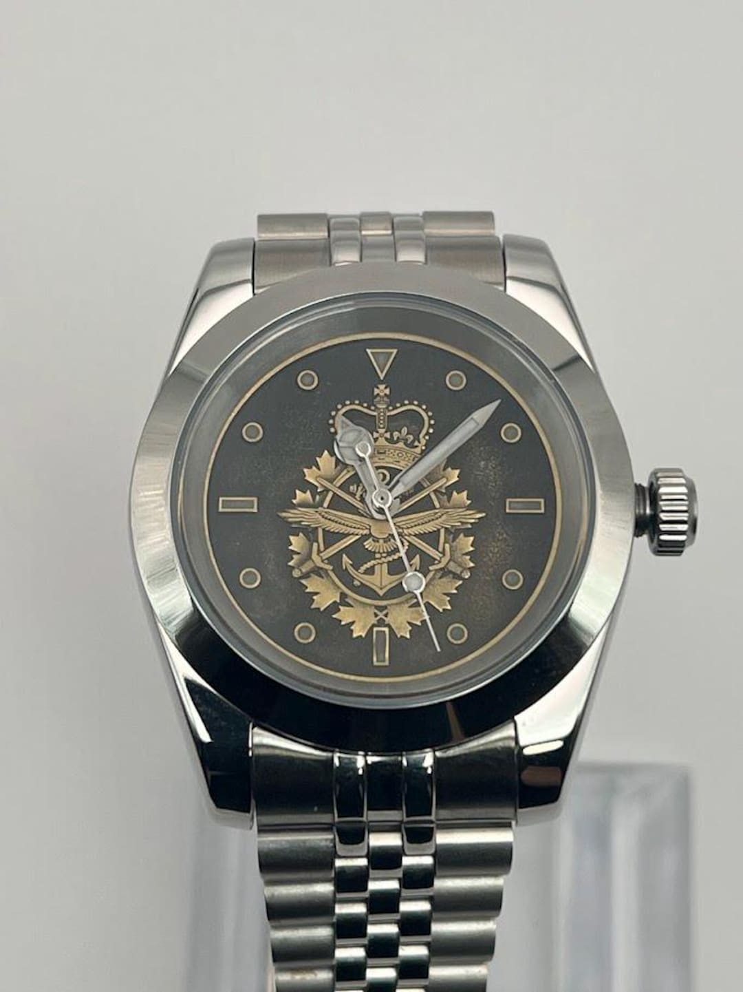 Canadian Armed Forces Custom Watch | 40mm Explorer Case | - Etsy