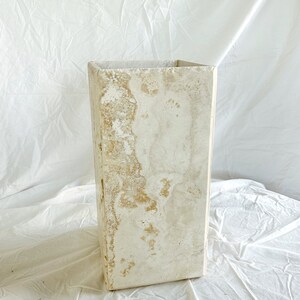 Large Travertine Vase - Etsy