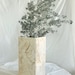 Large Travertine Vase - Etsy