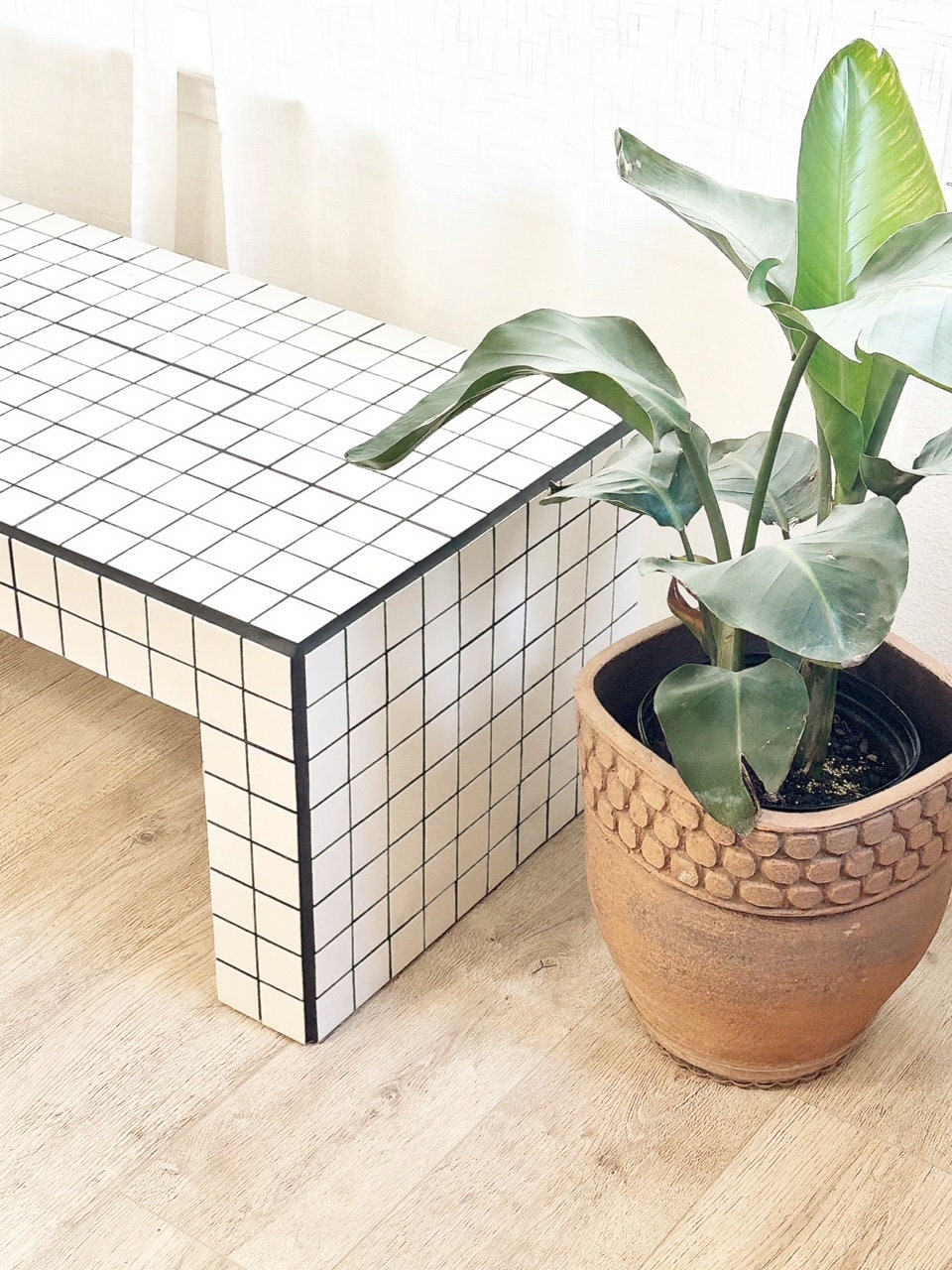 Double Stack Tile Coffee Table - Custom Tiled Table - Etsy