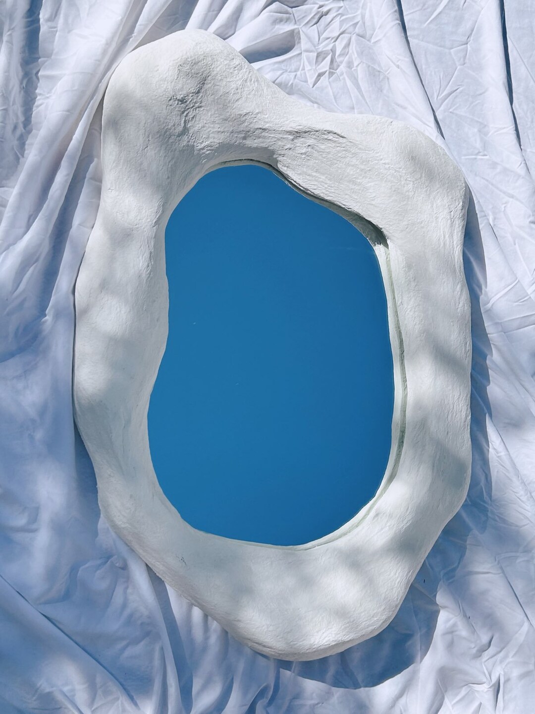 Asymmetrical Plaster Mirror - Etsy